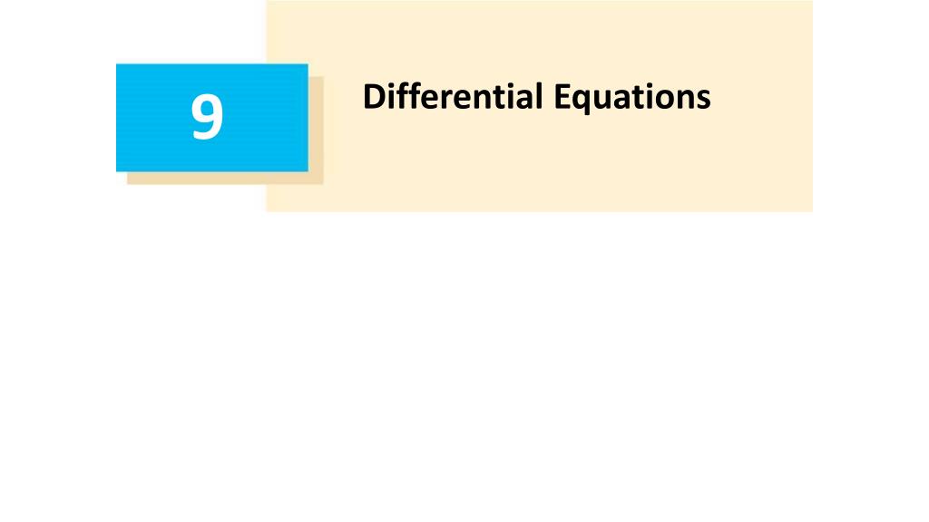 PPT - Differential Equations PowerPoint Presentation, free download ...