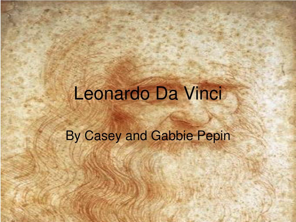 PPT - An Interview with Leonardo Da Vinci: Insights from the ...