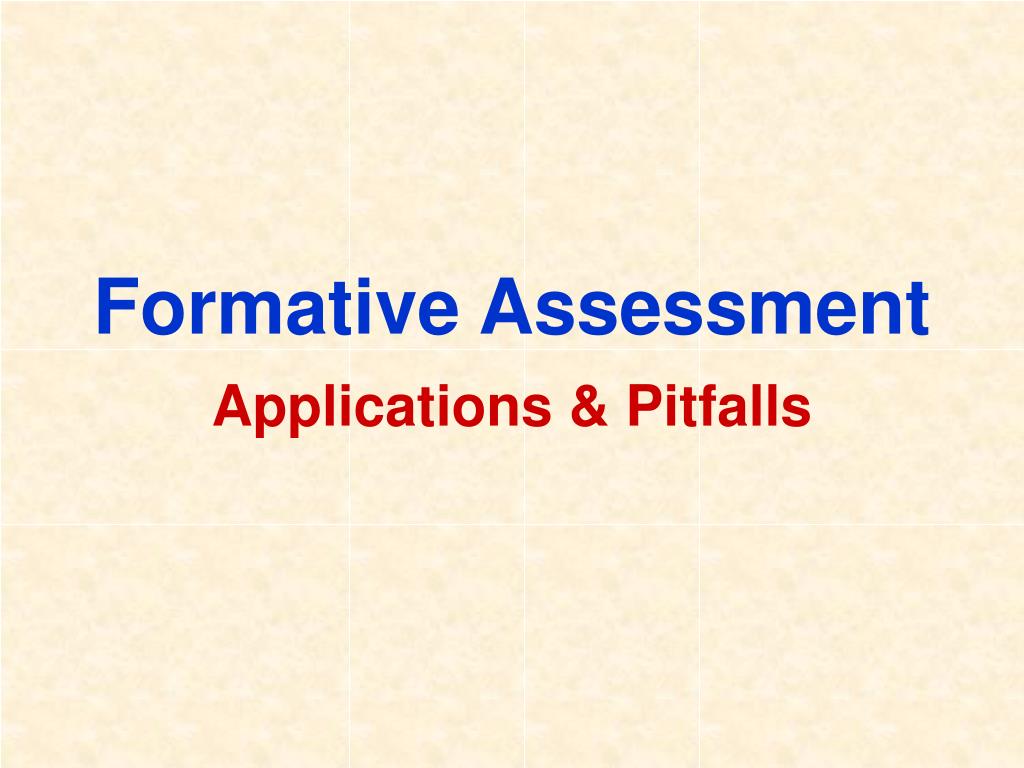 PPT - Formative Assessment PowerPoint Presentation, free download - ID ...