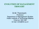 PPT - EVOLUTION OF MANAGEMENT PowerPoint Presentation, free download ...