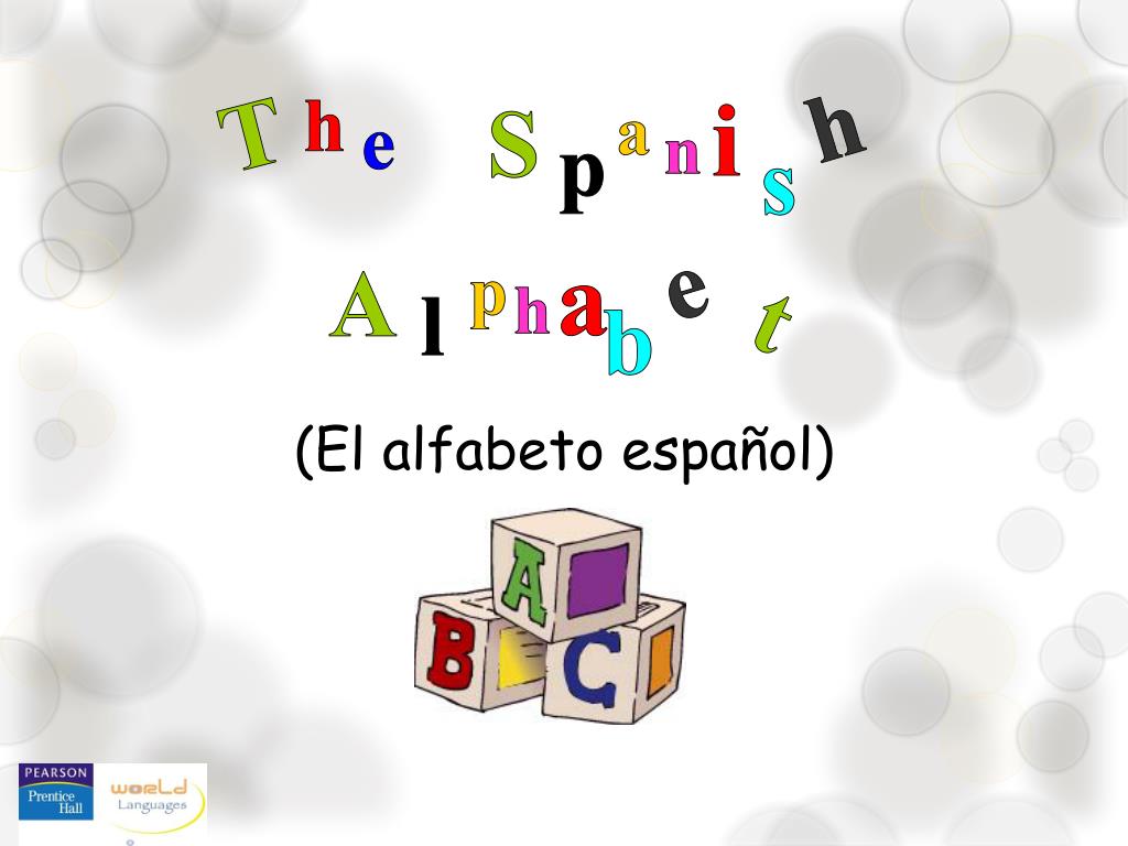 PPT - (El alfabeto español) PowerPoint Presentation, free download - ID ...