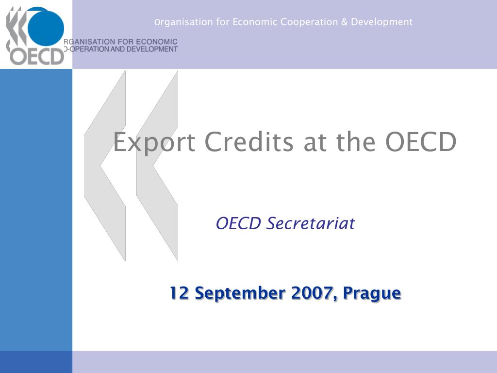 PPT - Export Credits at the OECD PowerPoint Presentation, free download ...