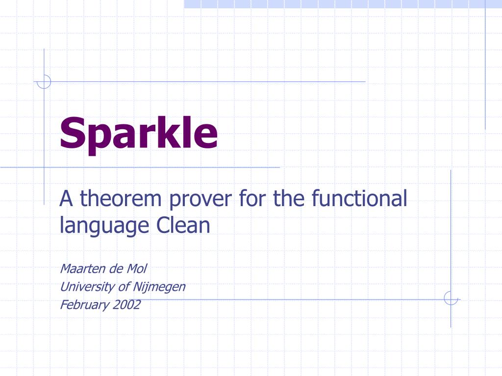 PPT - Sparkle PowerPoint Presentation, free download - ID:6543973