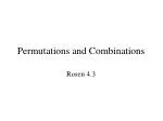 PPT - PERMUTATIONS and COMBINATIONS PowerPoint Presentation, free ...