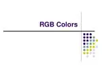 PPT - RGB color model PowerPoint Presentation, free download - ID:8914192
