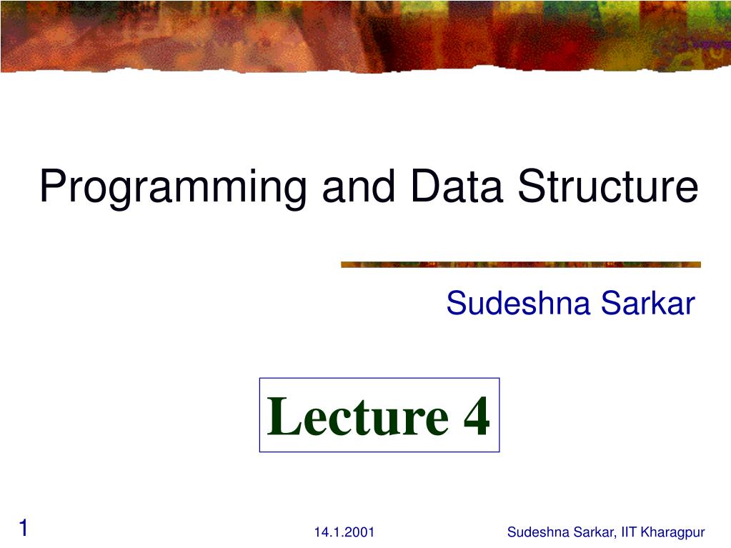 PPT - Programming and Data Structure PowerPoint Presentation, free ...