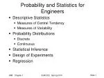 PPT - PROBABILITY AND STATISTICS FOR ENGINEERS PowerPoint Presentation ...