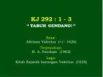 PPT - KJ 287b : 1 - 3 PowerPoint Presentation, free download - ID:5475491