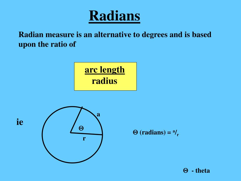 PPT - Radians PowerPoint Presentation, free download - ID:6552838