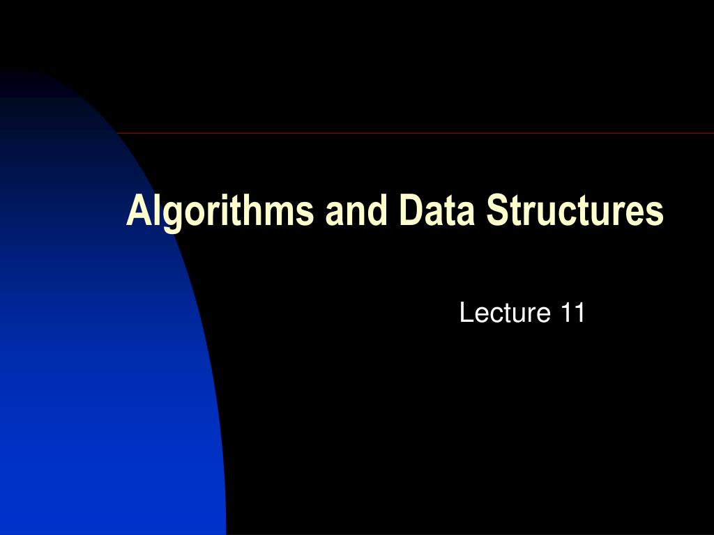 Ppt Algorithms And Data Structures Powerpoint Presentation Free