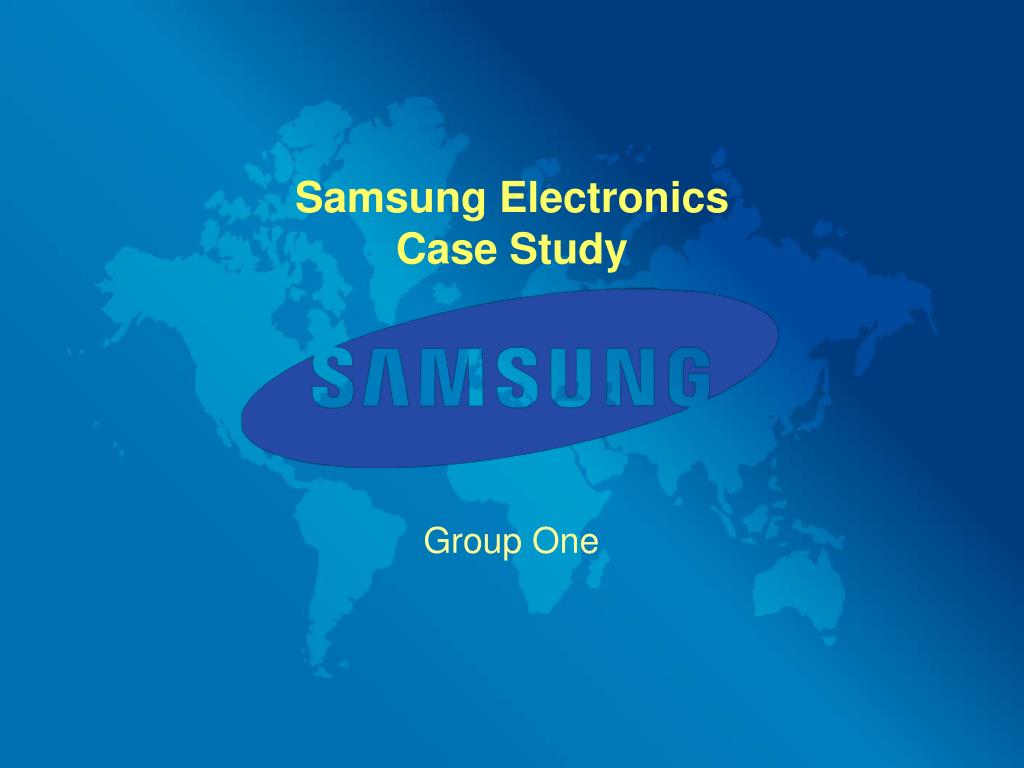 PPT - Samsung Electronics Case Study PowerPoint Presentation, free download - ID:6560947