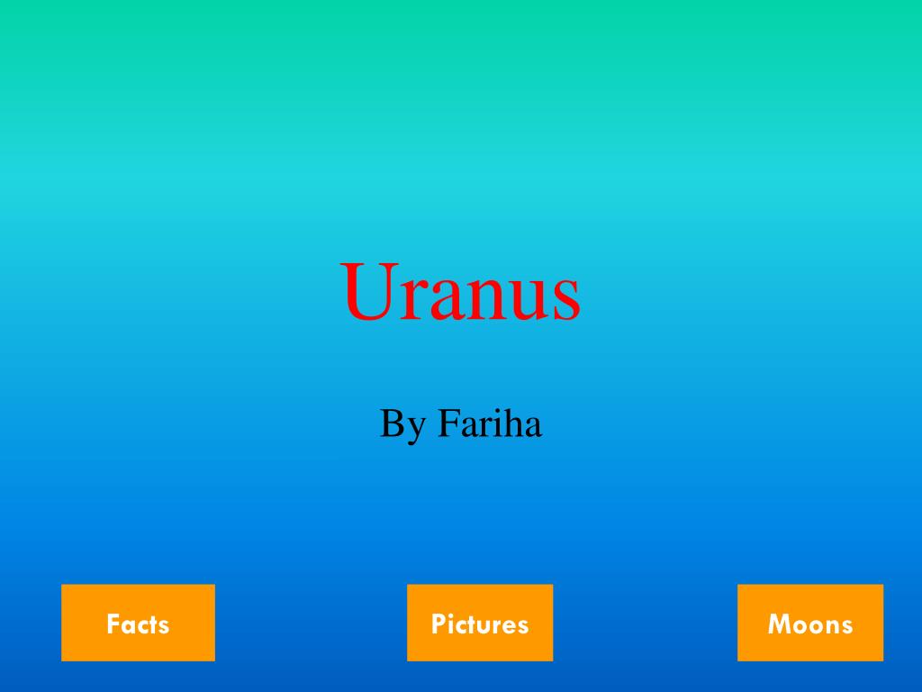 PPT - Uranus PowerPoint Presentation, free download - ID:6562654