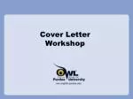 PPT - Cover Letter PowerPoint Presentation, free download - ID:2097182