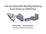 PPT - 3D Building Reconstruction from LiDAR Data. PowerPoint Presentation - ID:5107049
