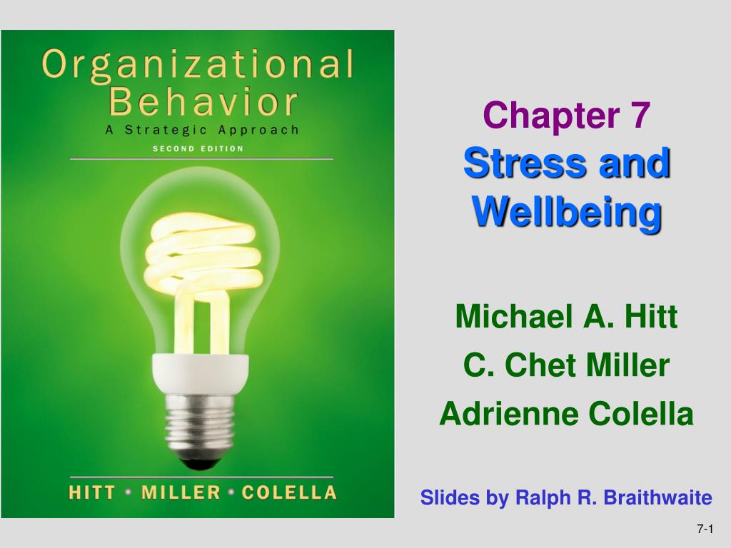 PPT - Chapter 7 Stress and Wellbeing PowerPoint Presentation, free ...