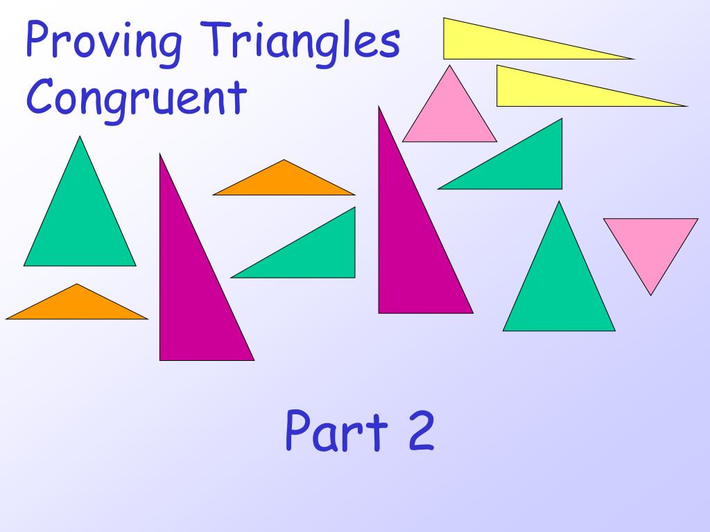 PPT - Proving Triangles Congruent PowerPoint Presentation, free ...