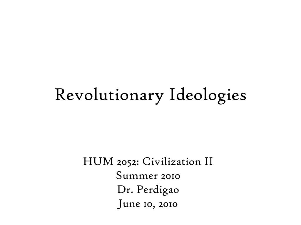 PPT - Evolutionary Shifts in 19th Century Ideologies PowerPoint ...