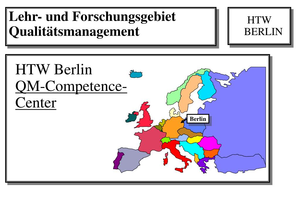PPT - HTW BERLIN PowerPoint Presentation, free download - ID:6570132
