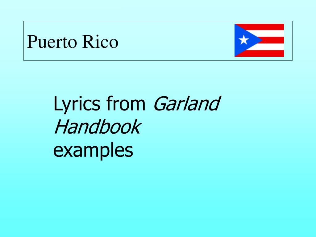 PPT - Puerto Rico PowerPoint Presentation, free download - ID:6570258