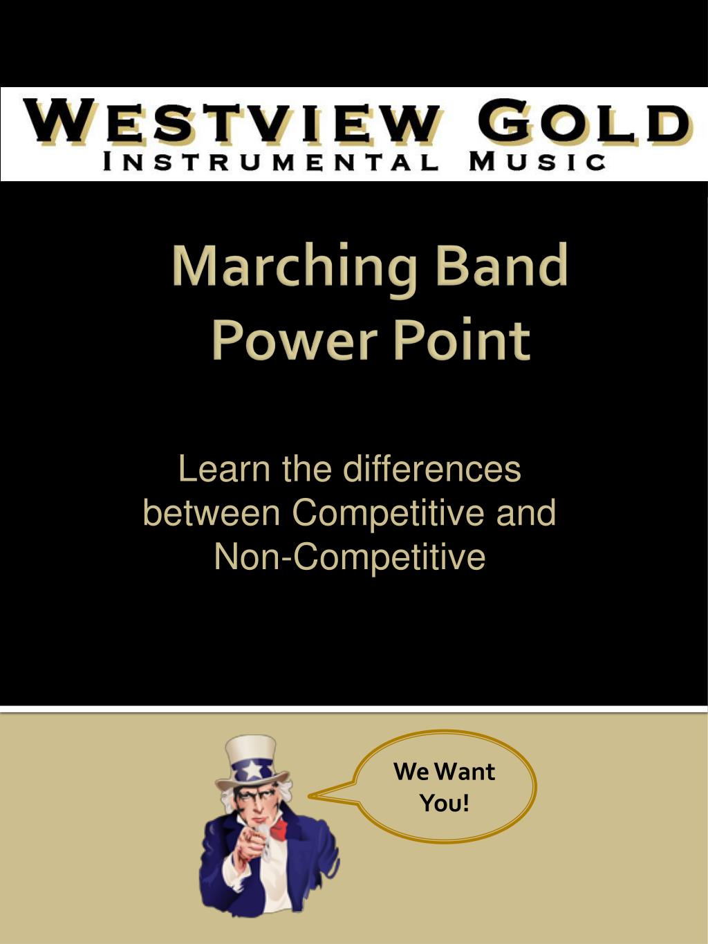 PPT - Marching Band Power Point PowerPoint Presentation, free download ...