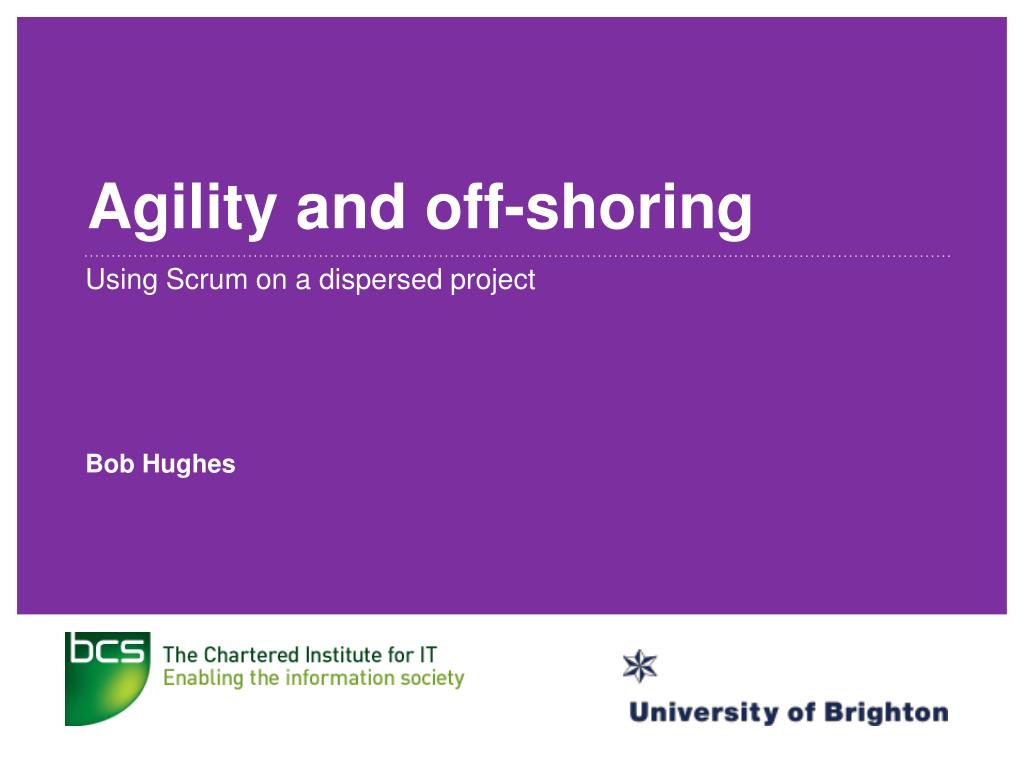 PPT - Agility and off-shoring PowerPoint Presentation, free download ...