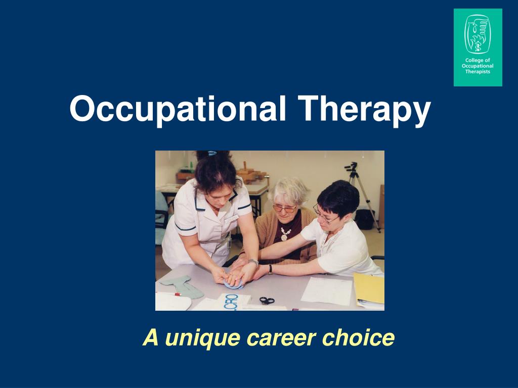 PPT - Occupational Therapy PowerPoint Presentation, free download - ID ...