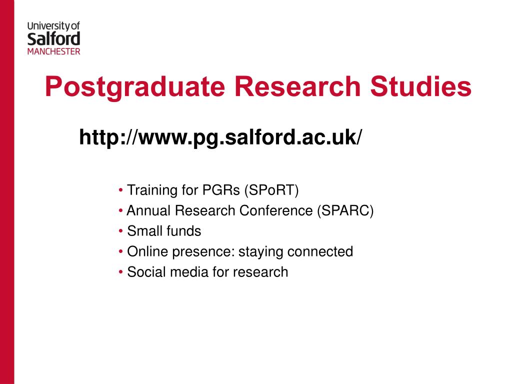PPT - Postgraduate Research Studies PowerPoint Presentation, free ...