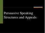 PPT - Persuasive Appeals PowerPoint Presentation, free download - ID ...
