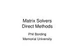 PPT - 2. Matrix Methods PowerPoint Presentation, free download - ID:6228325