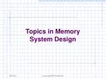 PPT - Memory System Design PowerPoint Presentation, free download - ID ...