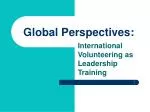 PPT - Welcome to Global Perspectives PowerPoint Presentation, free ...