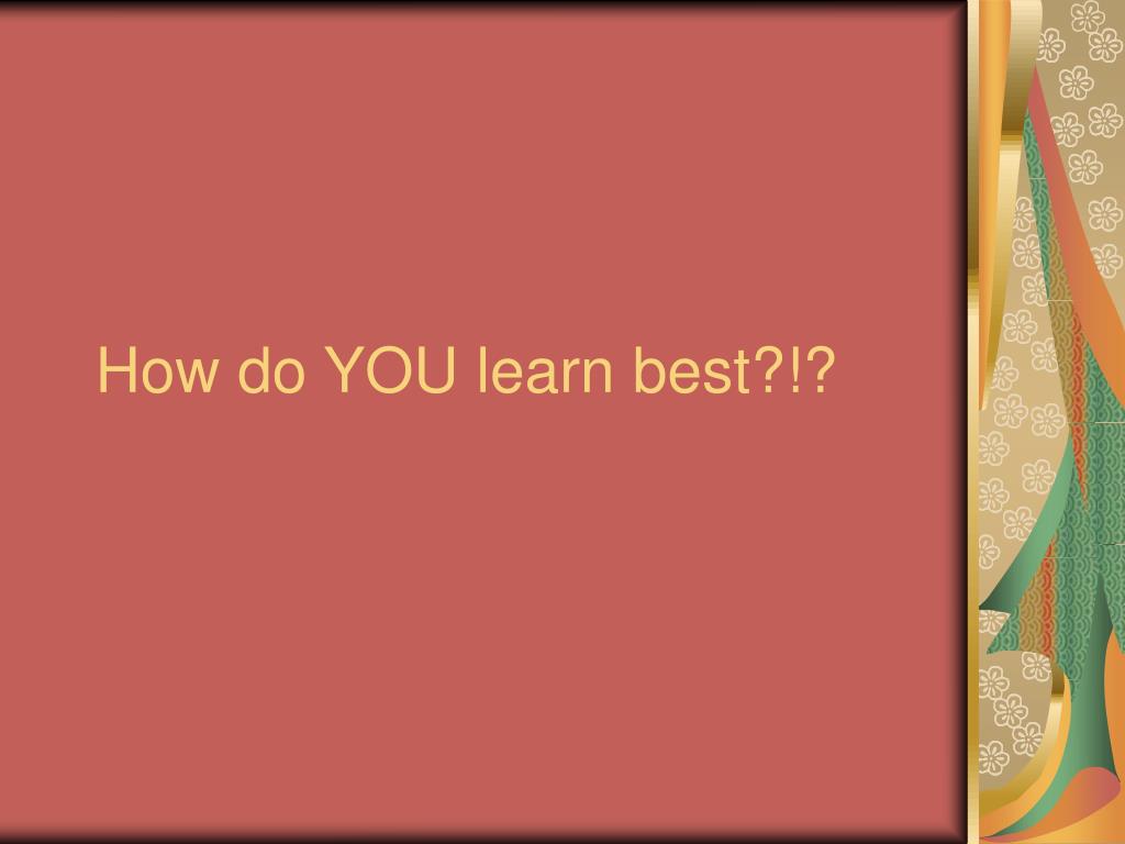 PPT - Understanding Multiple Intelligences: How You Learn Best ...