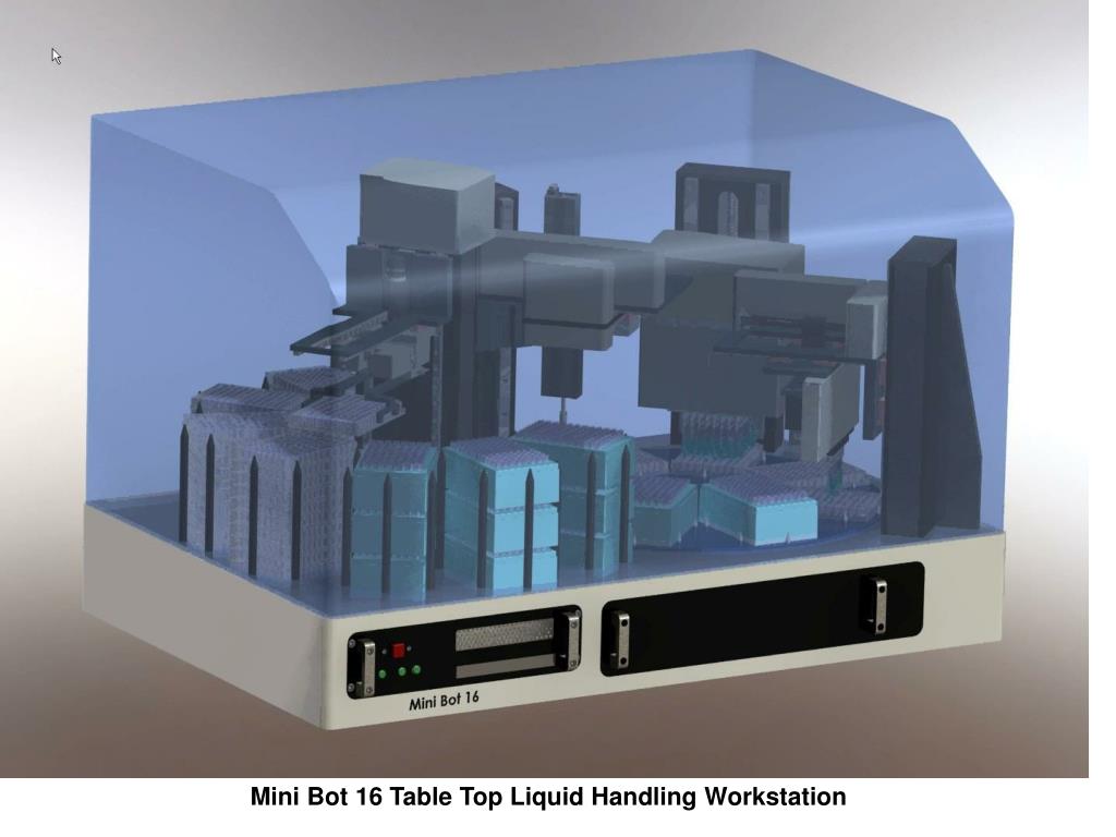 PPT - Mini Bot 16 Table Top Liquid Handling Workstation PowerPoint ...