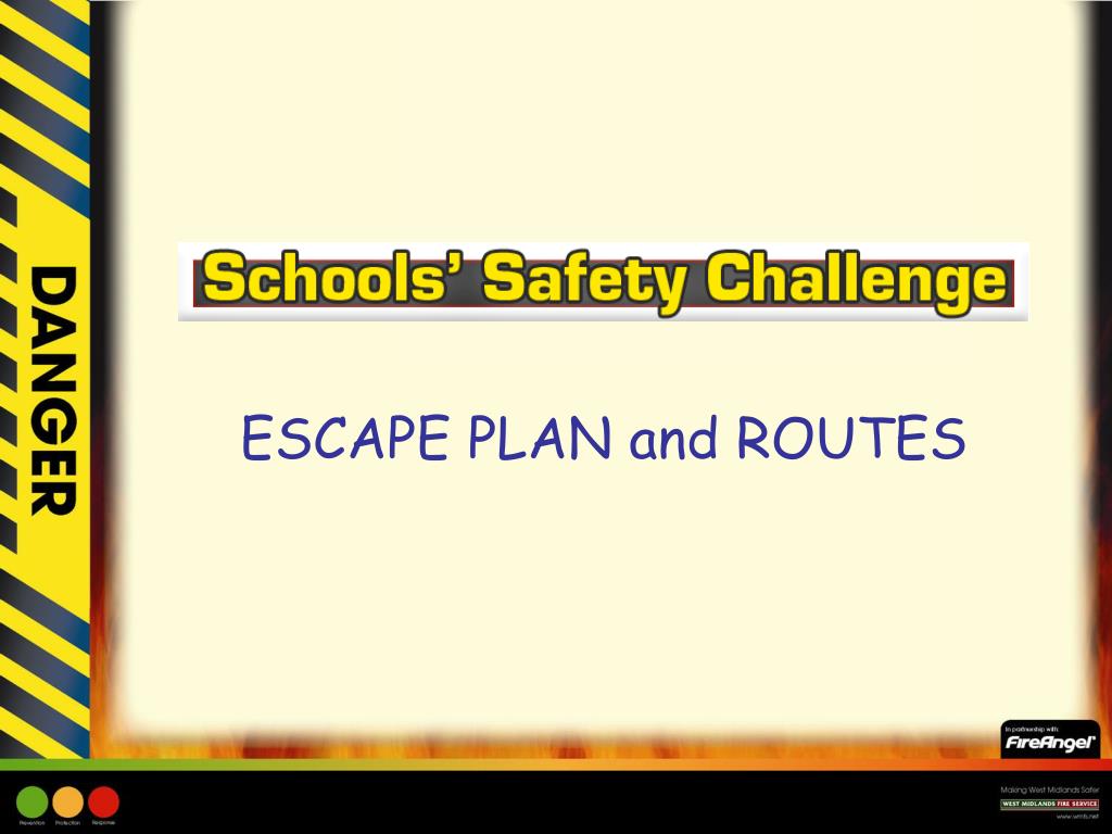 PPT - ESCAPE PLAN and ROUTES PowerPoint Presentation, free download ...