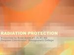 PPT - Introduction to Radiation Protection PowerPoint Presentation ...
