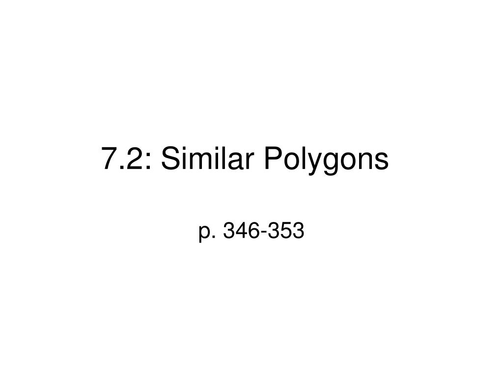 PPT - Understanding Similar Polygons: Proportional Sides and Congruent ...