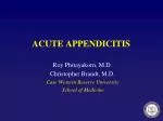 PPT - Diagnosis of Acute Appendicitis PowerPoint Presentation, free ...