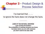 PPT - Product and Process Design PowerPoint Presentation, free download ...