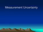 PPT - Guide to the Expression of Uncertainty in Measurement PowerPoint ...
