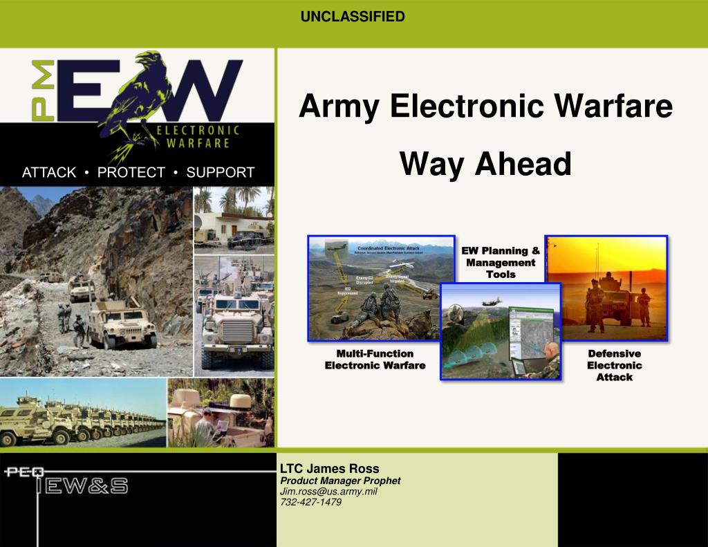 PPT - Army Electronic Warfare Way Ahead PowerPoint Presentation, free ...
