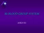 PPT - Rh Blood Group System PowerPoint Presentation, free download - ID ...