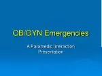 PPT - Ob-Gyn Emergencies PowerPoint Presentation, free download - ID ...