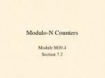 PPT - Modulo-N Counters PowerPoint Presentation, free download - ID:1308236