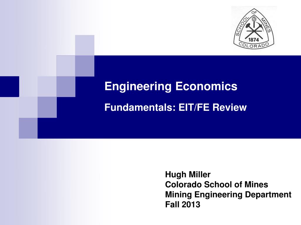 PPT - Engineering Economics PowerPoint Presentation, free download - ID ...