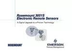 PPT - Rosemount 3051S Electronic Remote Sensors PowerPoint Presentation ...