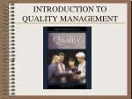 PPT - Introduction to Quality PowerPoint Presentation, free download ...