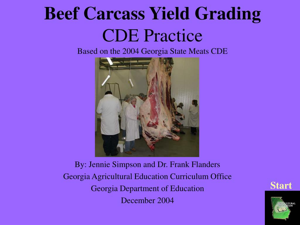PPT - Understanding Beef Carcass Yield Grading: A Practical Guide ...