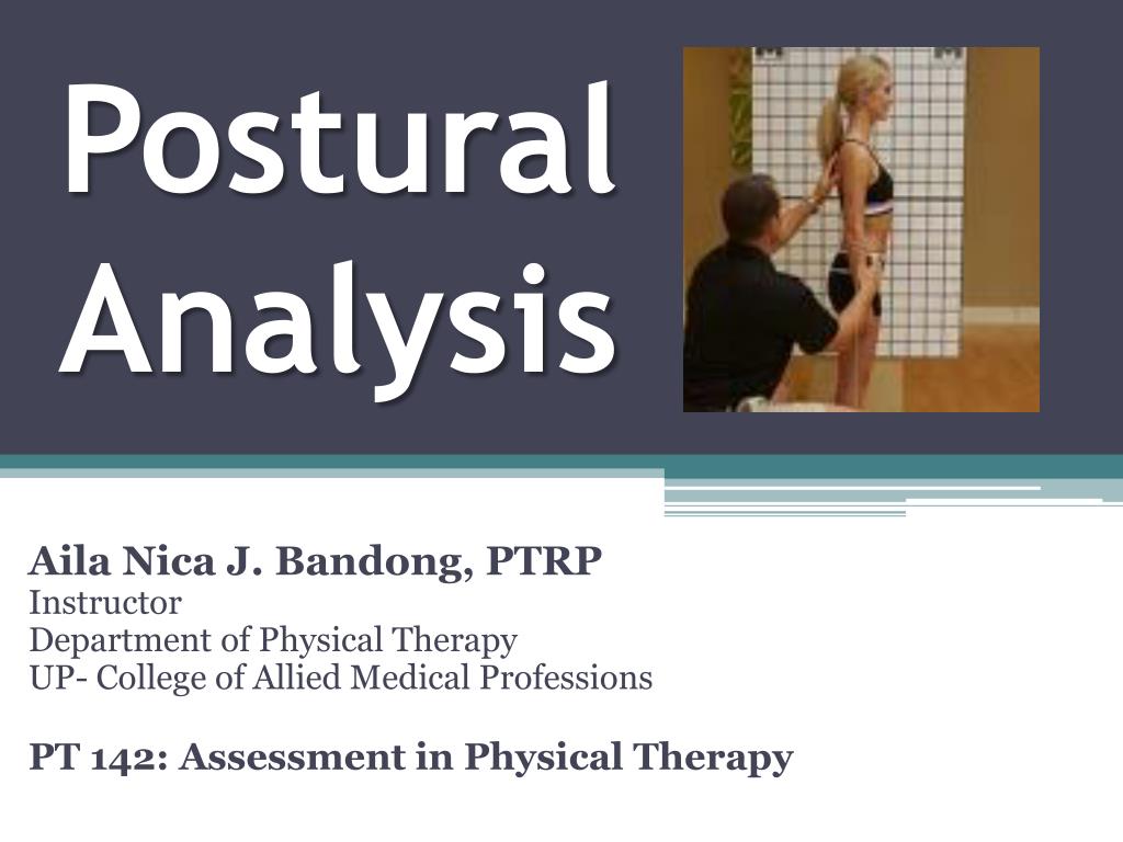 PPT - Postural Analysis PowerPoint Presentation, free download - ID:6600575