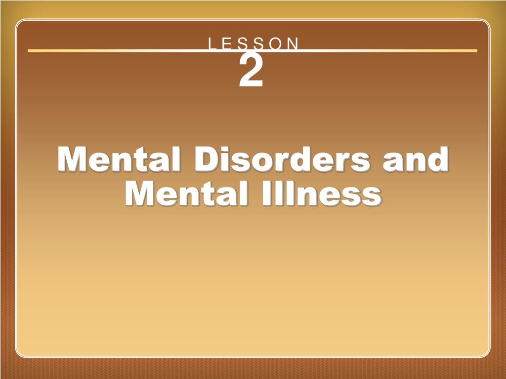 PPT - Understanding Mental Disorders: Causes, Effects, and Personal ...