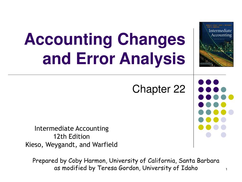 PPT - Accounting Changes and Error Analysis PowerPoint Presentation, free download - ID:6601632
